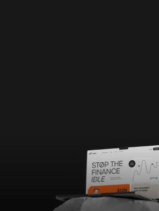 High-Contrast Design and Webflow Development for Vestox Management System | Halo Lab